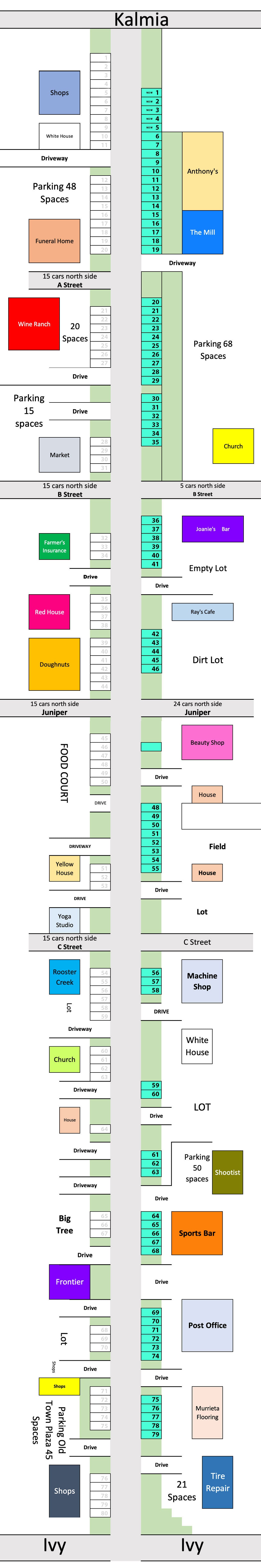 East Side - Washington Ave Reserved Parking – Murrieta Rod Run