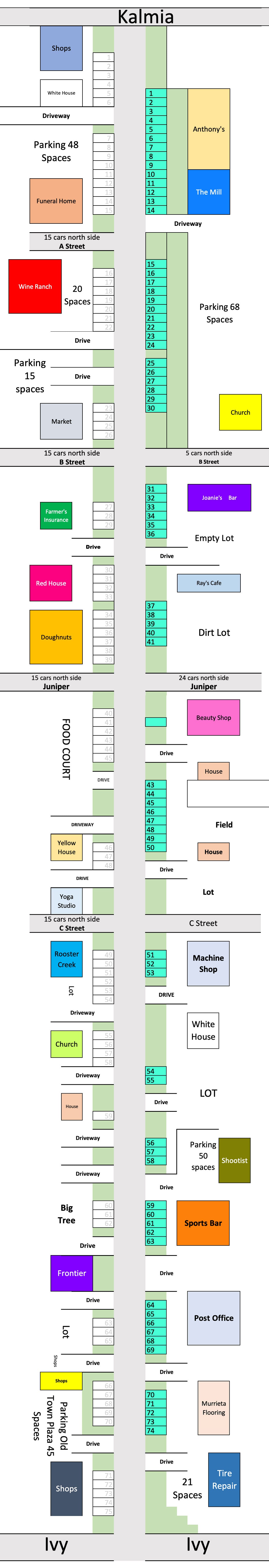 East Side - Washington Ave Reserved Parking – Murrieta Rod Run